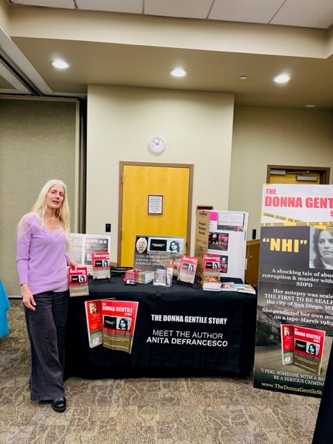 Moorestown NJ Local Author Picnic - The Donna Gentile Story